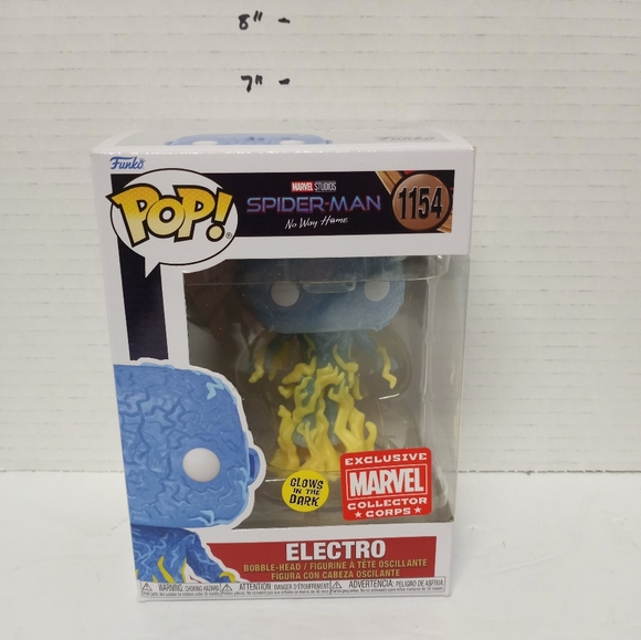 Funko | Other | Funk Pop Marvel Spider Man No Way Home Electro Gitd ...